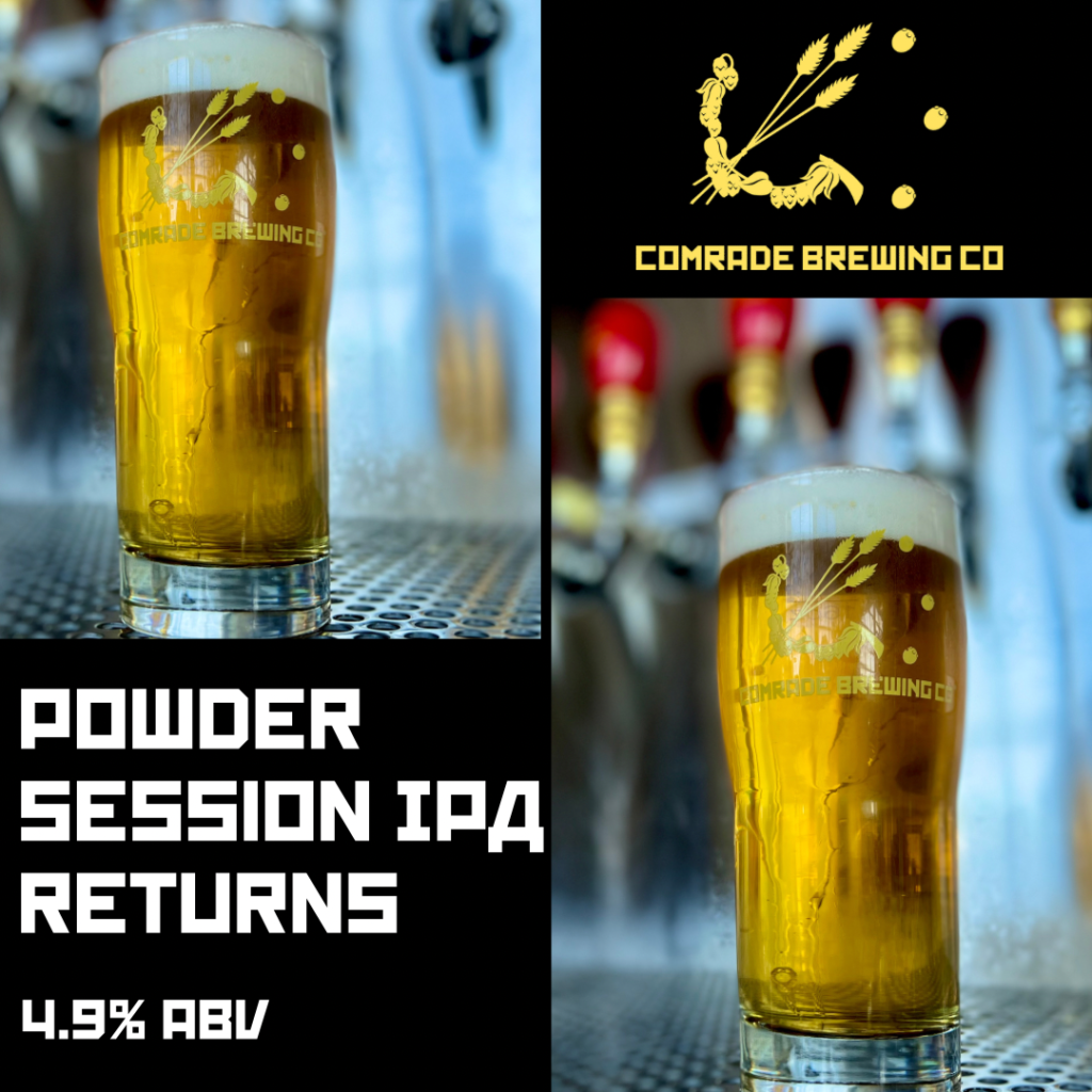 3/15: Powder Session IPA Release - Comrade Brewing | Denver